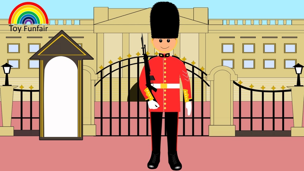 Royal Guard Buckingham Palace | Learn English For Kids - YouTube