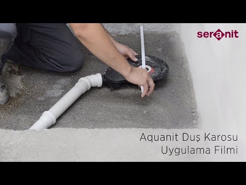 Aquanit Porselen Duş Karosu Uygulama Filmi