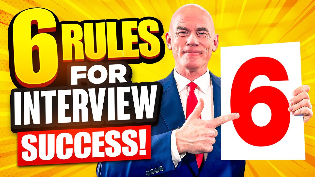 6 RULES for PASSING any JOB INTERVIEW! - YouTube