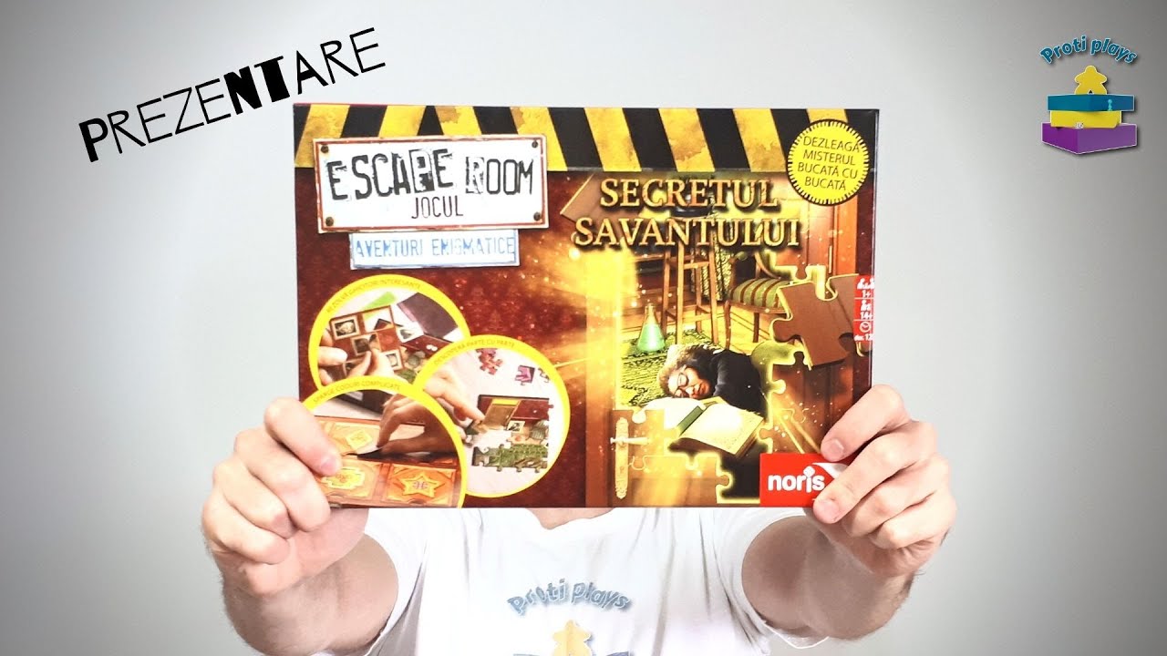 Cum se joaca Escape Room Jocul - Secretul Savantului (RO) [No Spoilers ...