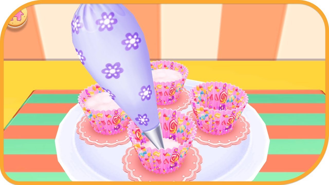 Real Cake Maker 3D - Bake, Design & Decorate – vanilla cup cake | Fun ...