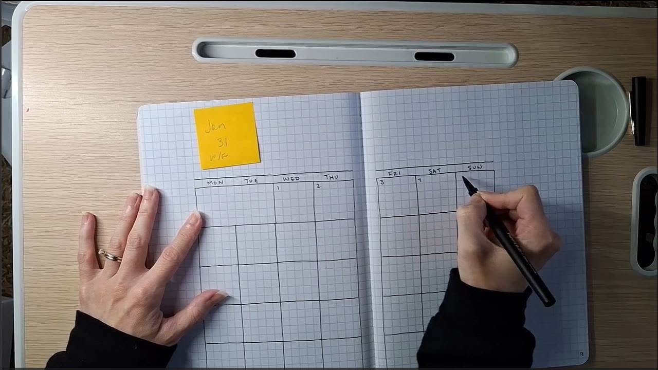 How to Set Up a Composition Notebook-Based Planner (Step by Step) - YouTube