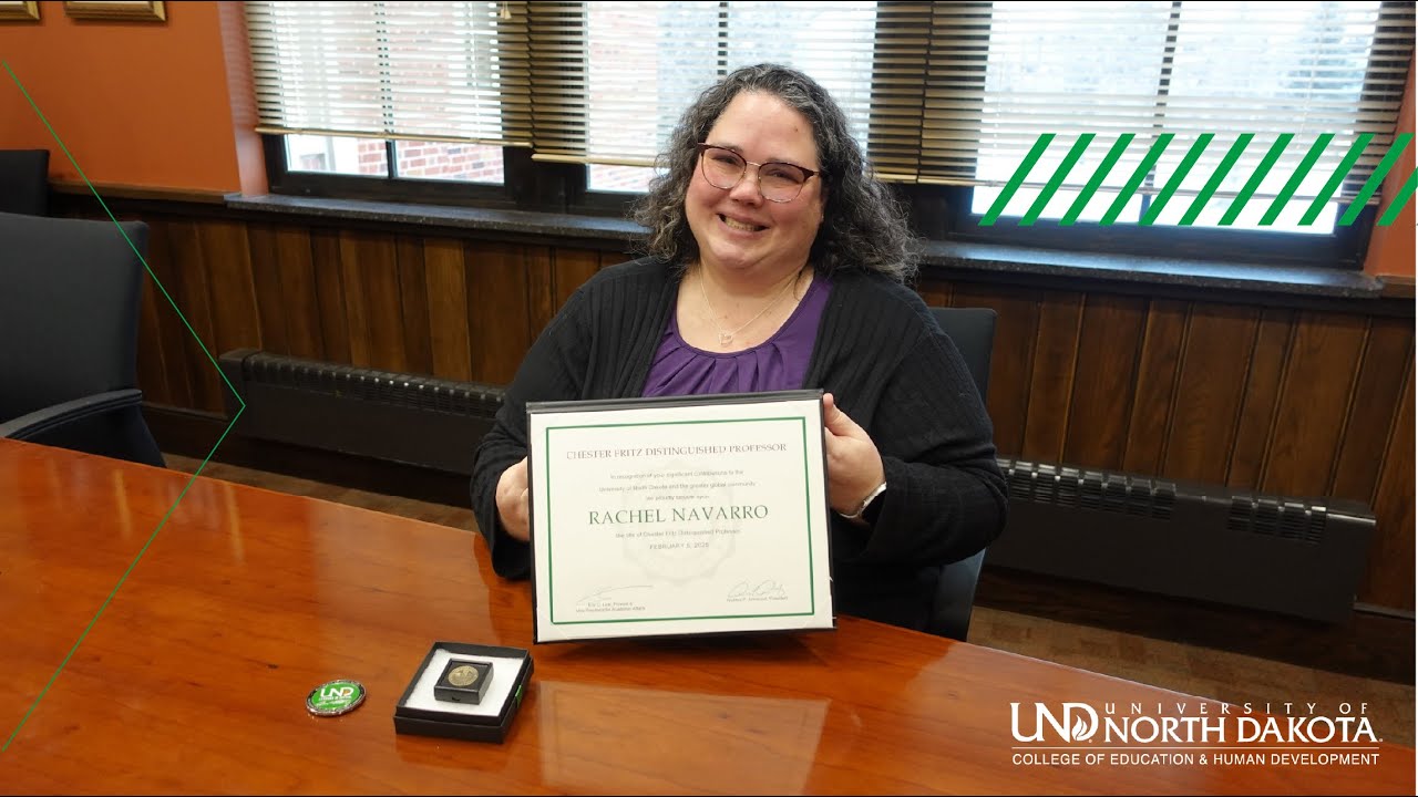 CEHD Honors Chester Fritz Distinguished Professor Dr. Rachel Navarro ...