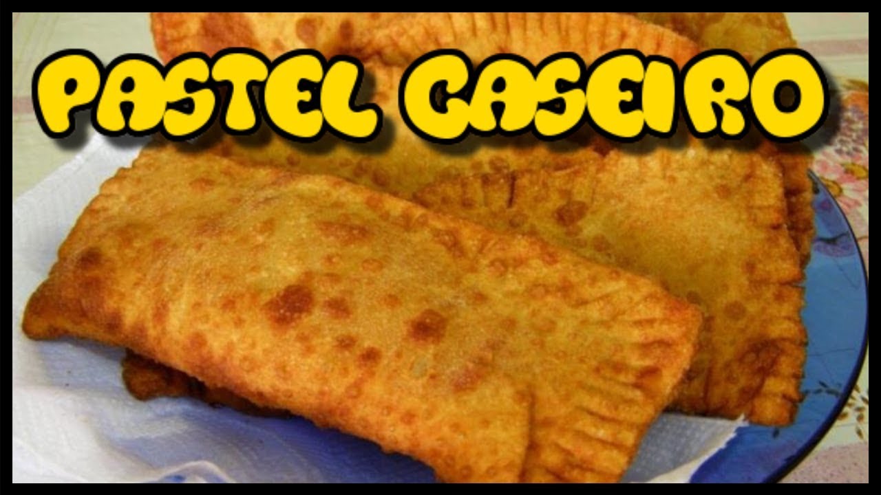 Como fazer Massa de Pastel CASEIRO | Receita de Pasteis Caseiro - YouTube