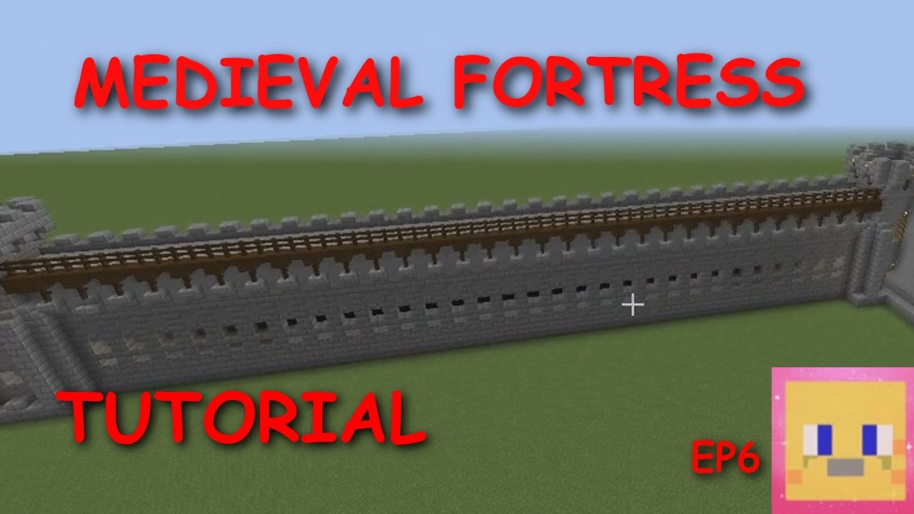 Minecraft - Medieval Fortress Tutorial EP6 - YouTube