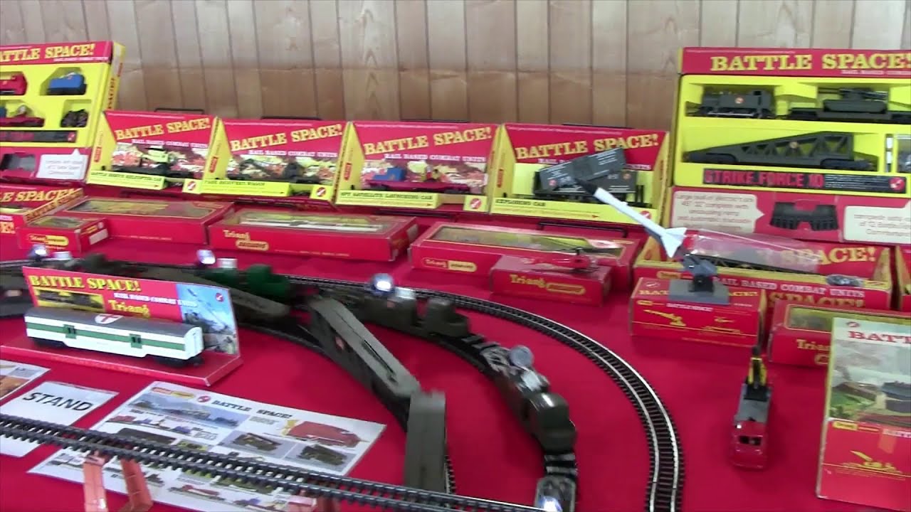 Tri-ang Battle Space Layout @ Troon Exhibition 2018 - YouTube
