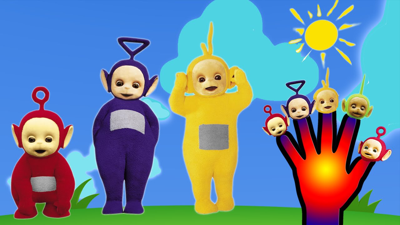Finger Family Teletubbies Nursery Rhyme for Children - YouTube
