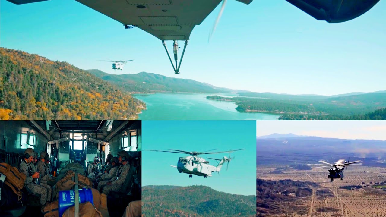 U.S. Marines' Heroic Mission: Aiding U.S. Navy's Seahawk Recovery - YouTube