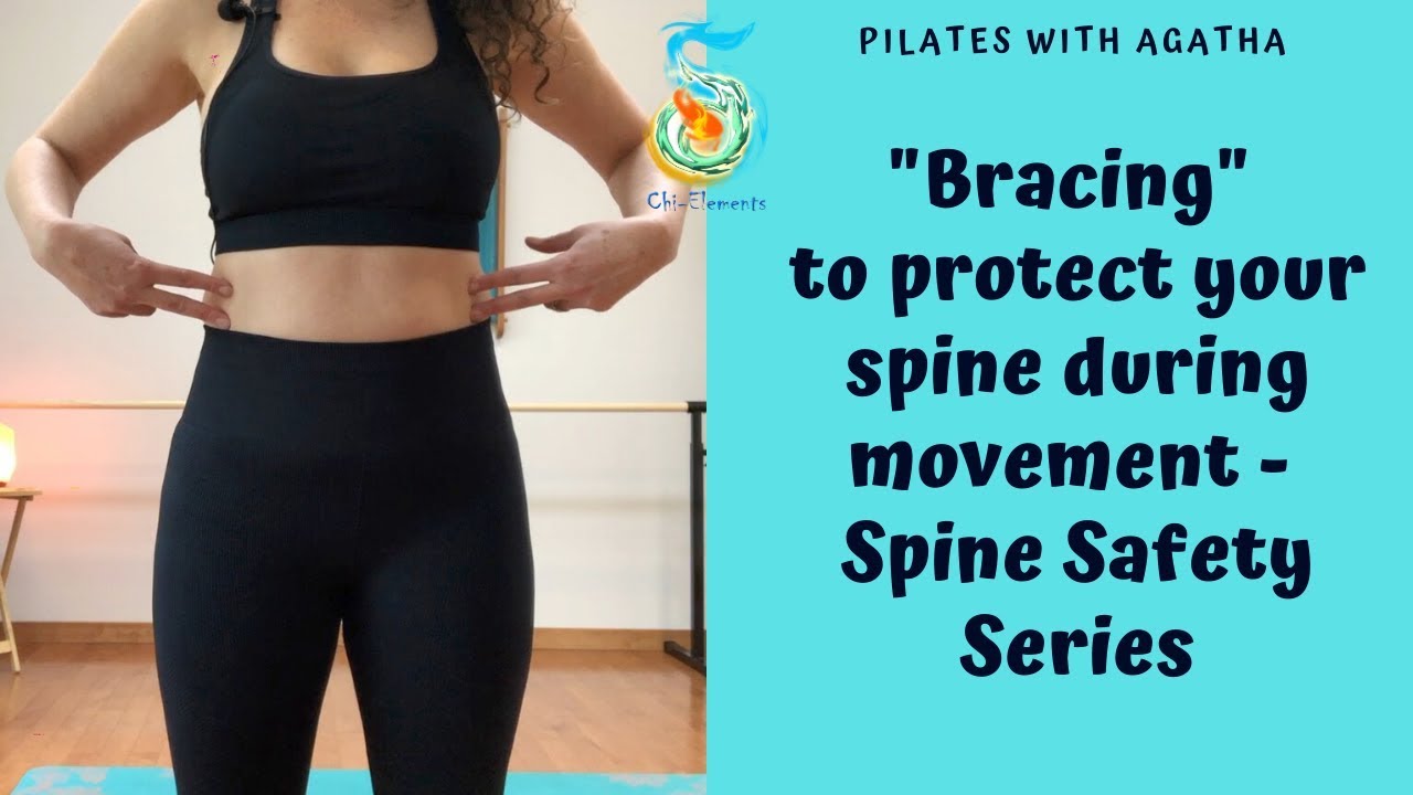 Bracing your core for safer exercise - Spine Safety Series - YouTube