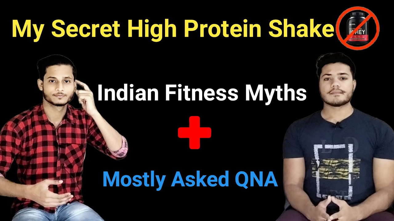 How to make protein Shake without protein powder | Top Fitness Myths ...