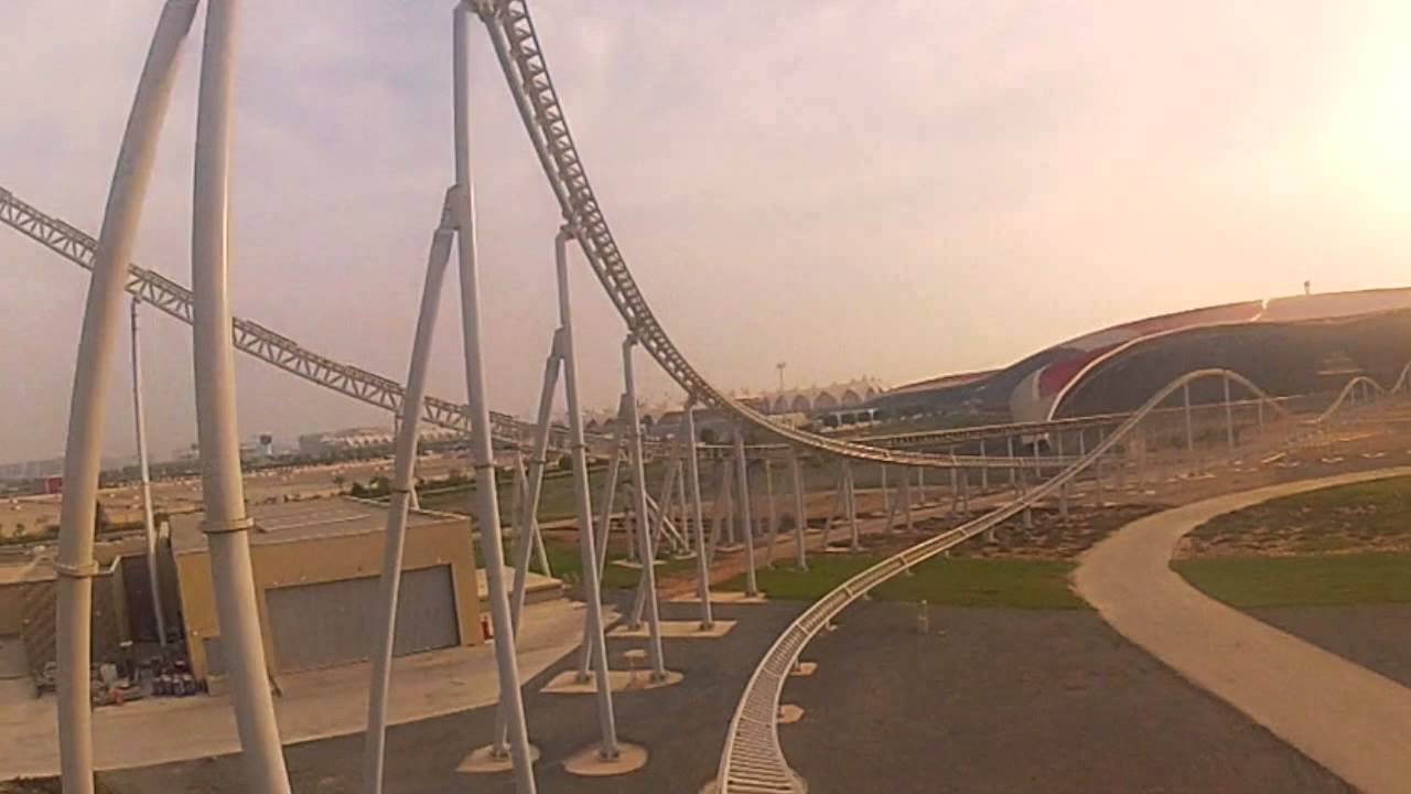 Fastest Coaster in the world - Formula Rossa POV @ Ferrari World Abu ...