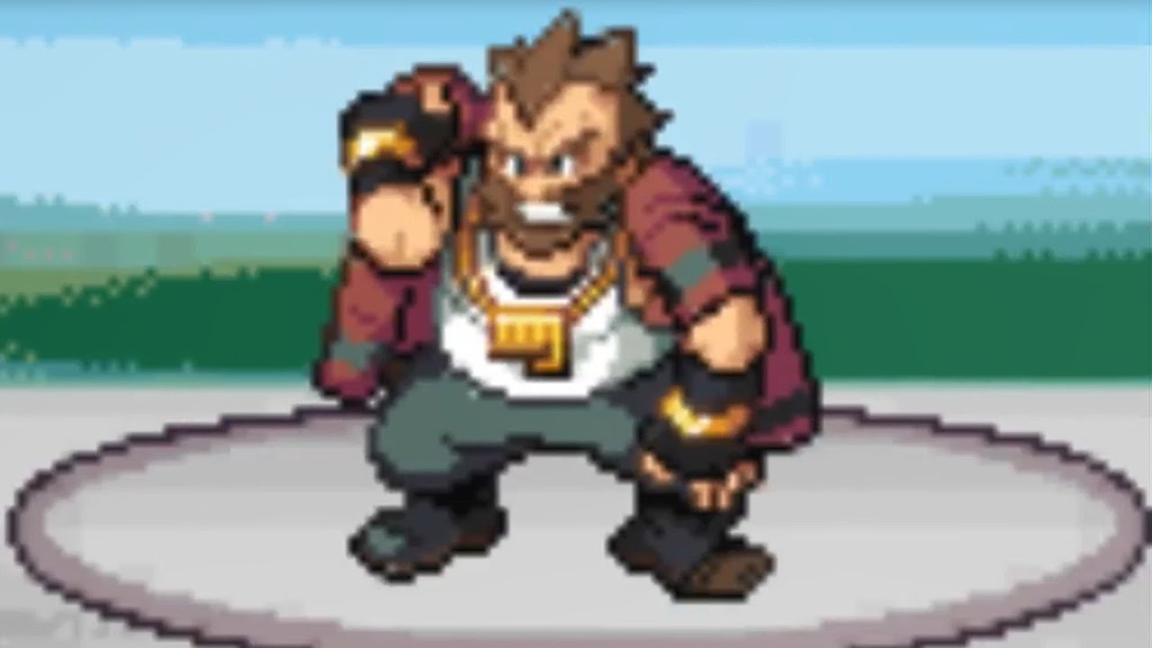 Pokemon Unbound vs Gym Leader Big Mo - v2.03.2 Insane - YouTube