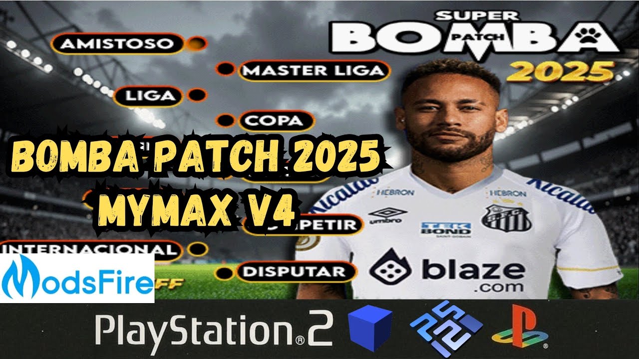Bomba Patch 2025 Mymax V4 (Janeiro) PS2 ISO Download Grátis - YouTube