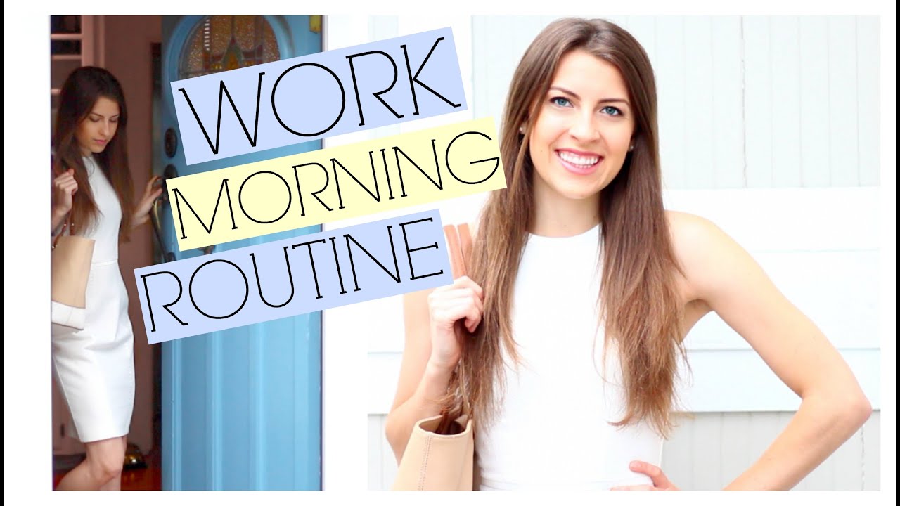 My Morning Routine // Internship Edition - YouTube