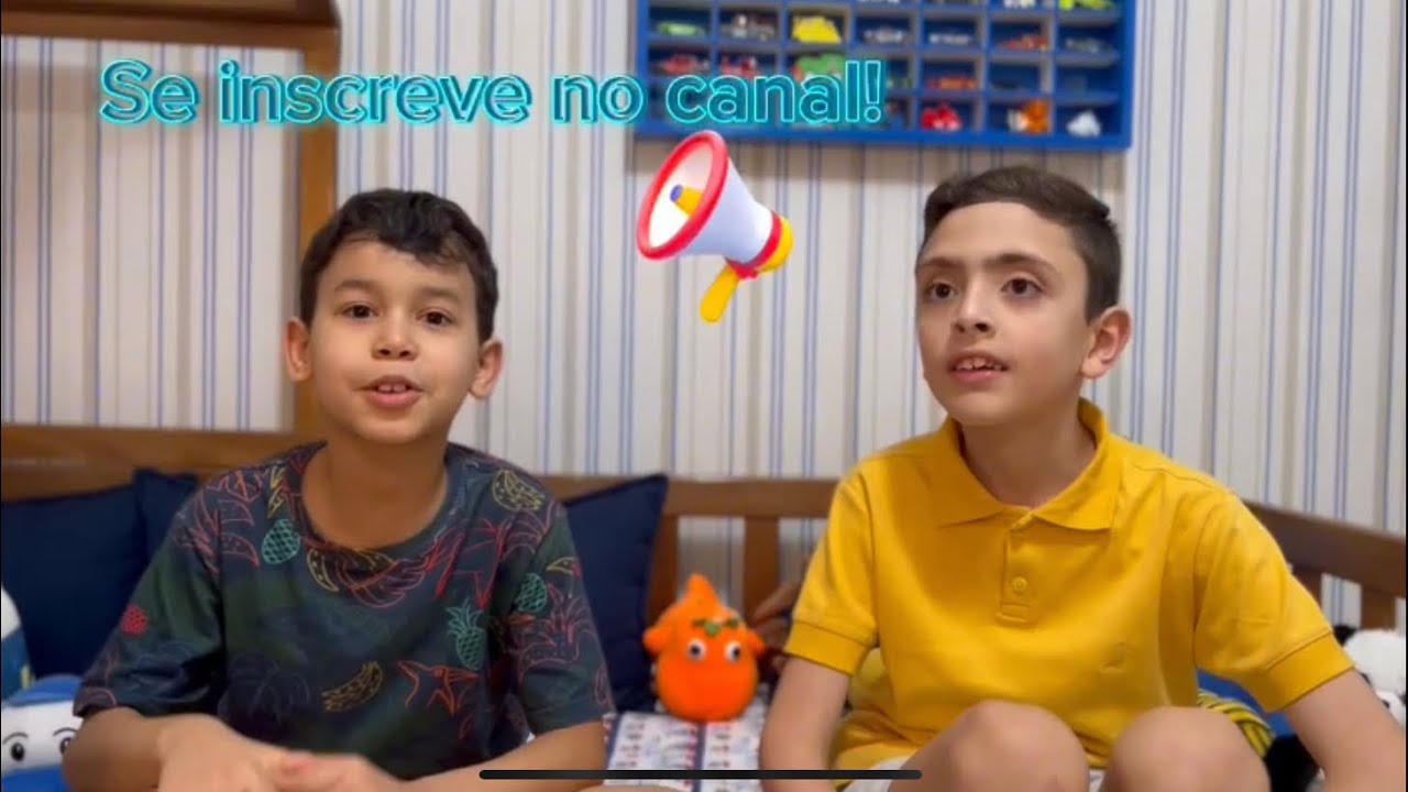 Nós somos Bernardo e Heitor, vamos brincar com a gente? - YouTube