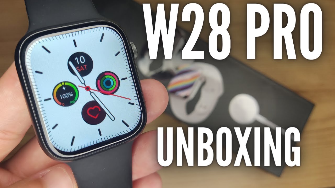 IWO W28 PRO! VÍDEO UNBOXING E PRIMEIRAS IMPRESSÕES! - PARECIDO COM O ...