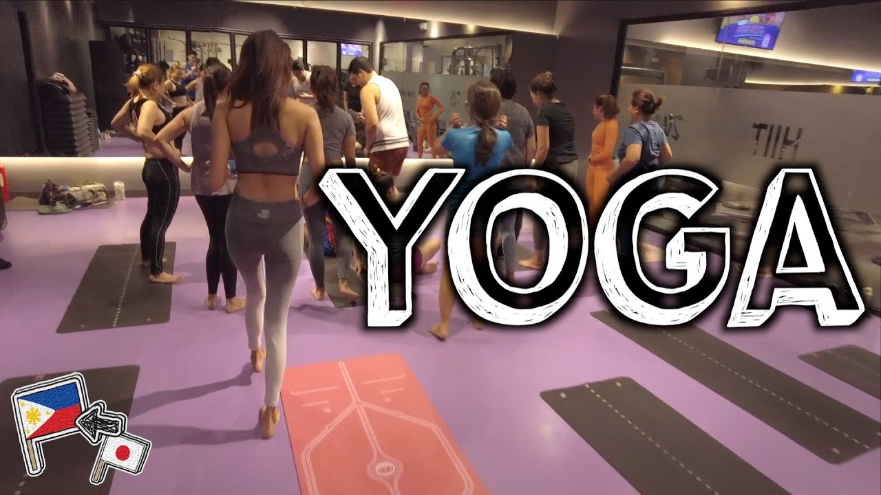JAPANESE ORDINARY DAY IN MANILA - First time join Yoga class vlog - YouTube