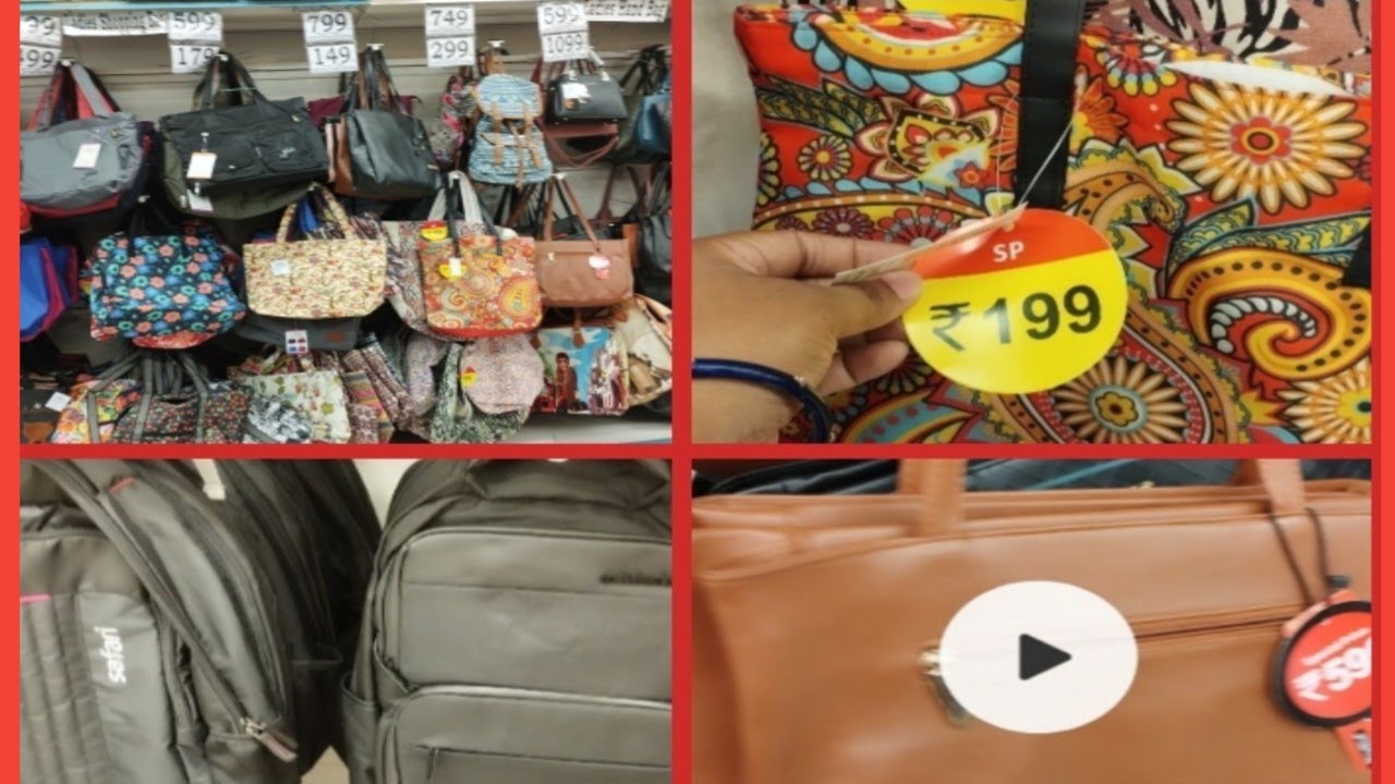 DMart Latest Offers ! D Mart Shopping Vlog! Variety Handbags Starts@99 ...
