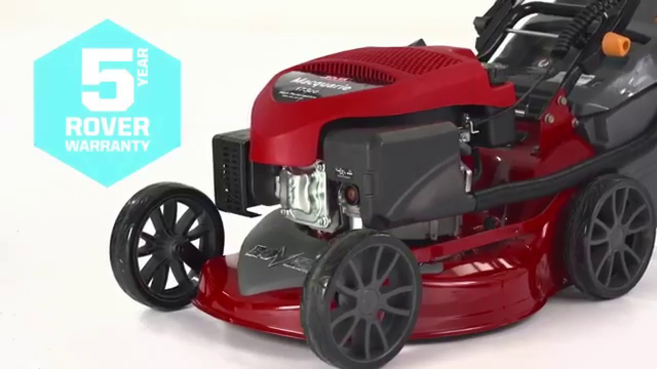 Rover Mower Braschs Steel Deck Range - YouTube