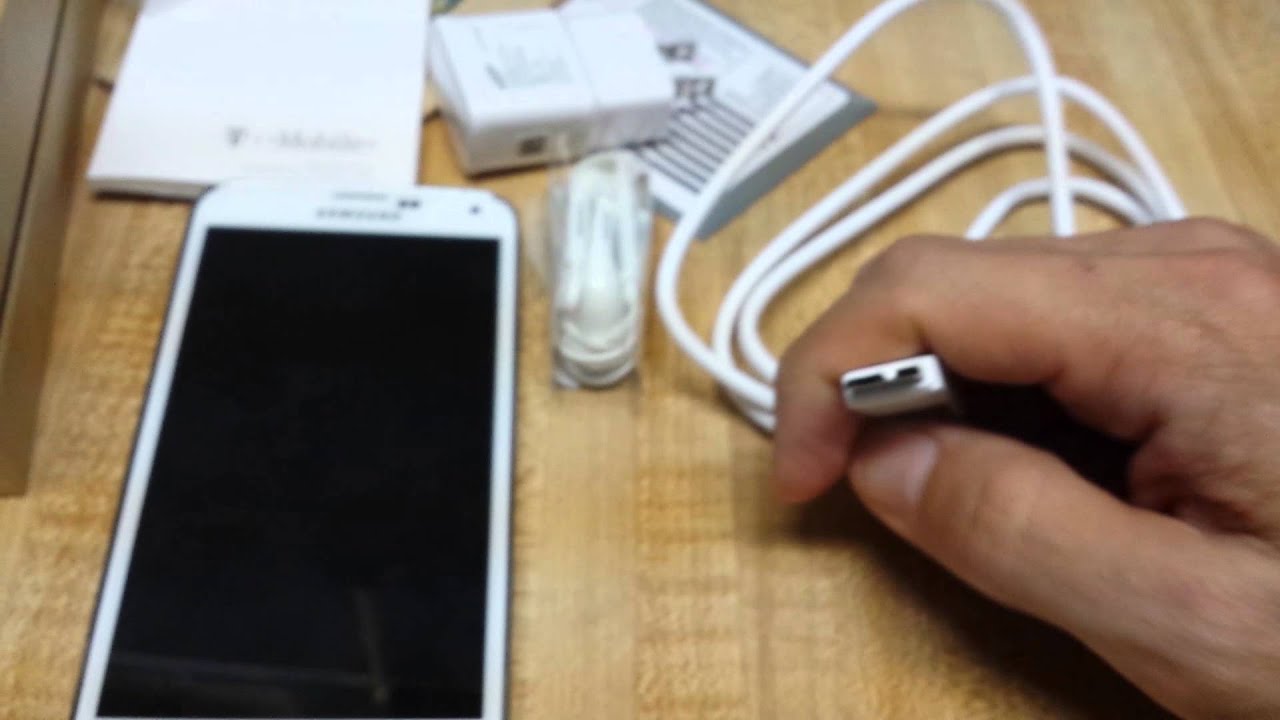 FINALLY MY SAMSUNG GALAXY S5 FIRST LOOK (G900T) USA Version - YouTube