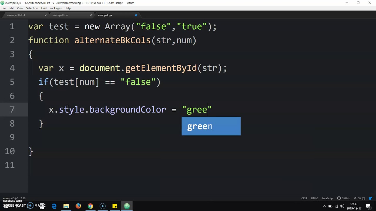dom script 3 - YouTube