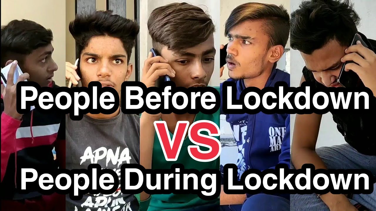 People Before Lockdown VS People During Lockdown | The Humble Vines ...