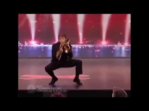 How to dance when playing  trombone - America's got Talent (Funny)