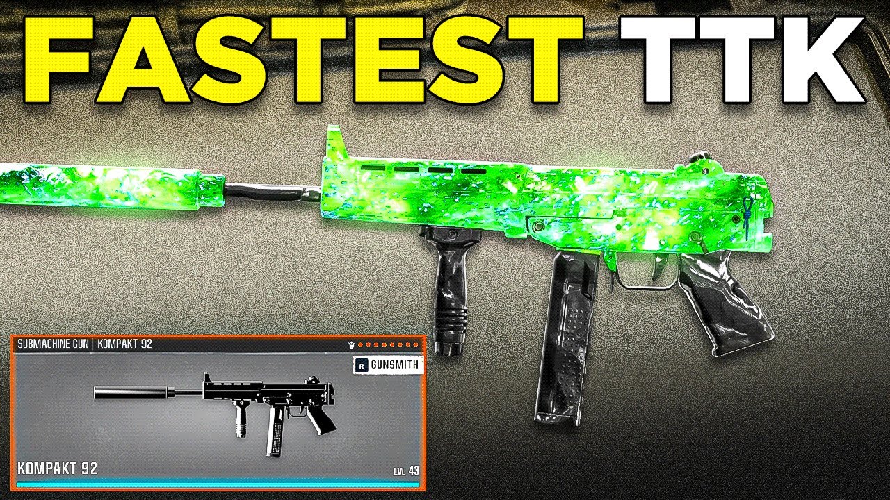 *NEW* FASTEST KILLING KOMPAKT 92 CLASS in BLACK OPS 6! 🔥 (Best KOMPAKT ...