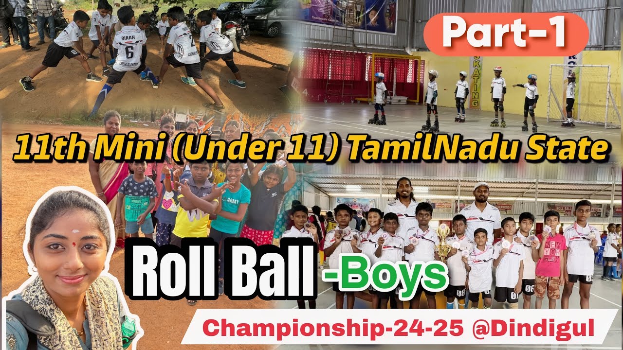Rollball Skating at Dindigul || Day-1 || Boys Under 11 category 2024 # ...