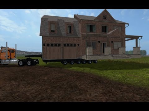 Farming simulator 17 | House Transport - YouTube