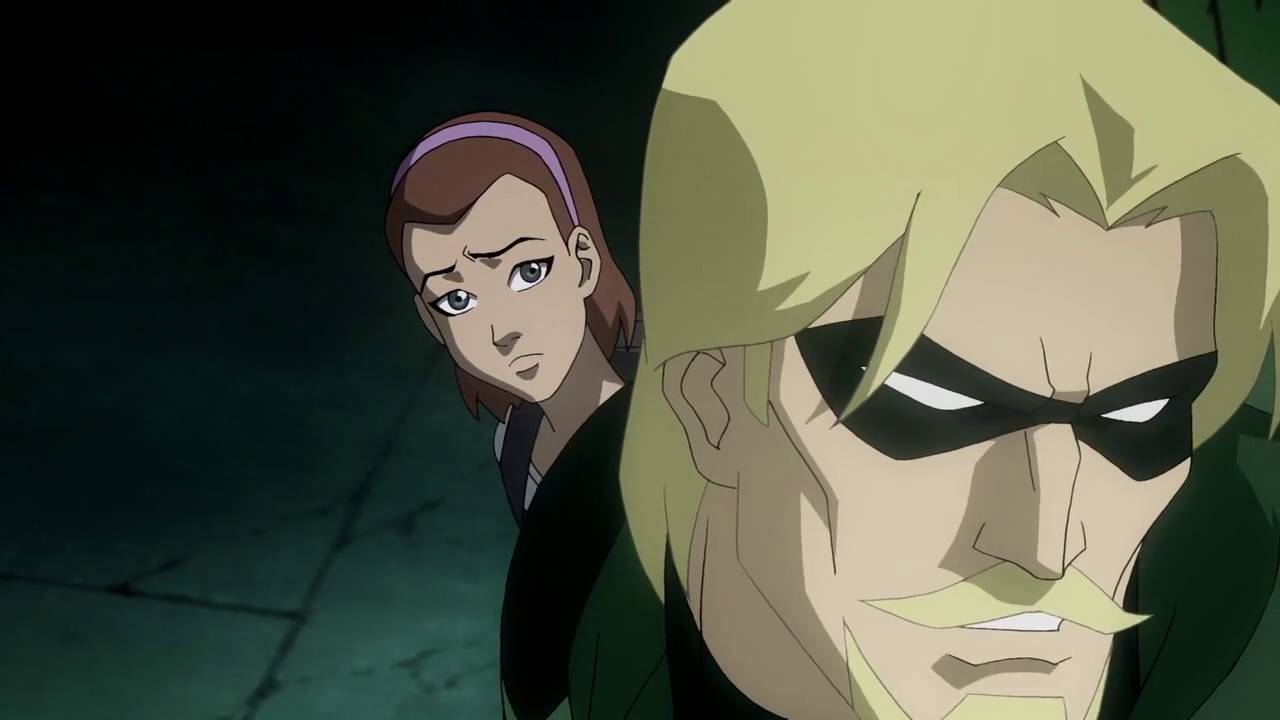 Arrow vs Malcom Merlyn -DC SHOWCASE 2010 animated - YouTube