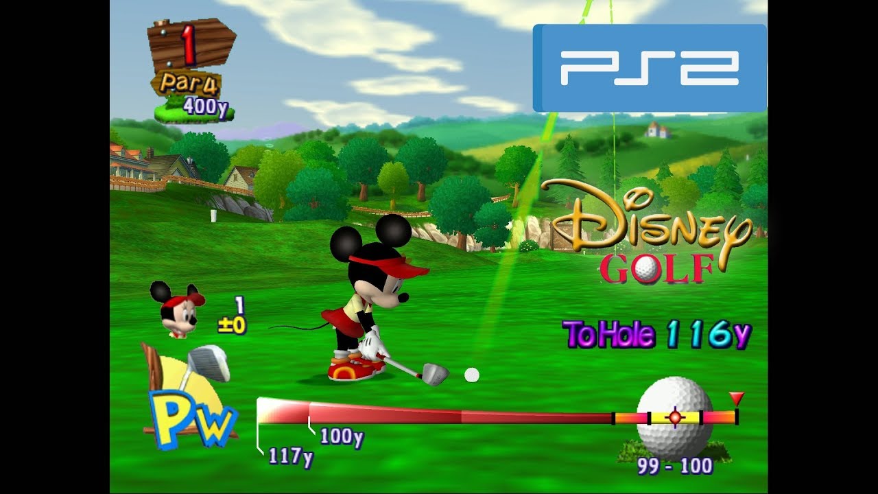 Disney Golf | PCSX2 Emulator 1.5.0-3317 [1080p HD] | Sony PS2 Exclusive ...