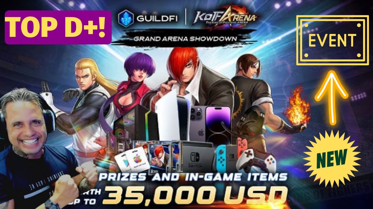 O MAIOR EVENTO DO KOF ARENA NFT E A GUILD FI ! MAIS DE 175.000 REAIS EM ...