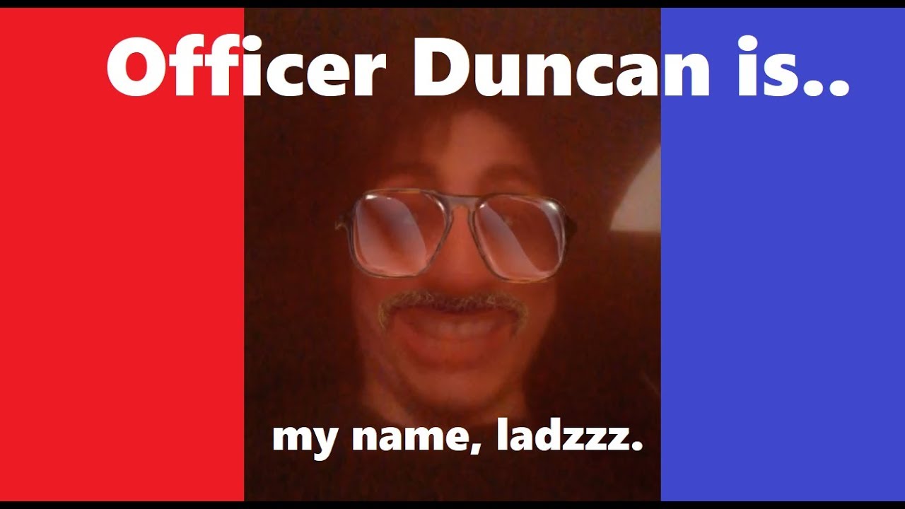 Police Officer Duncan on patrol - comedy sketch - YouTube