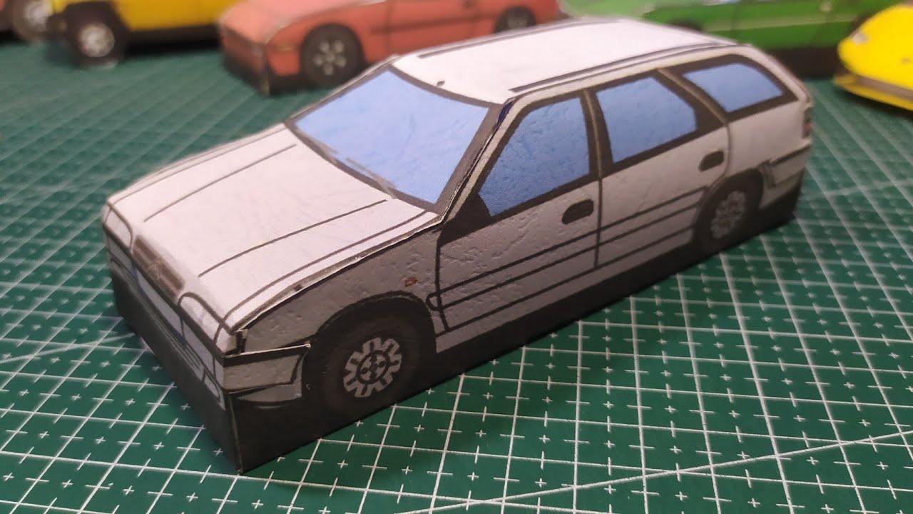 CITROEN XANTIA BREAK - PAPERCRAFT - YouTube