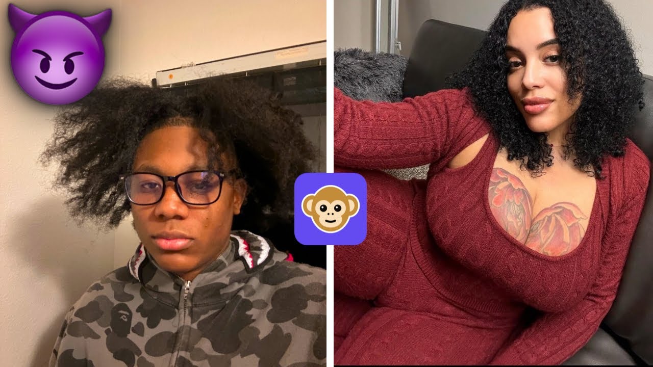 Talking To Straight Baddies ... 😈🥵 (MONKEY APP) - YouTube