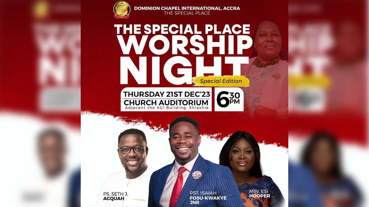 THE SPECIAL PLACE WORSHIP NIGHT || DECEMBER EDITION || 21-12-2023 # ...