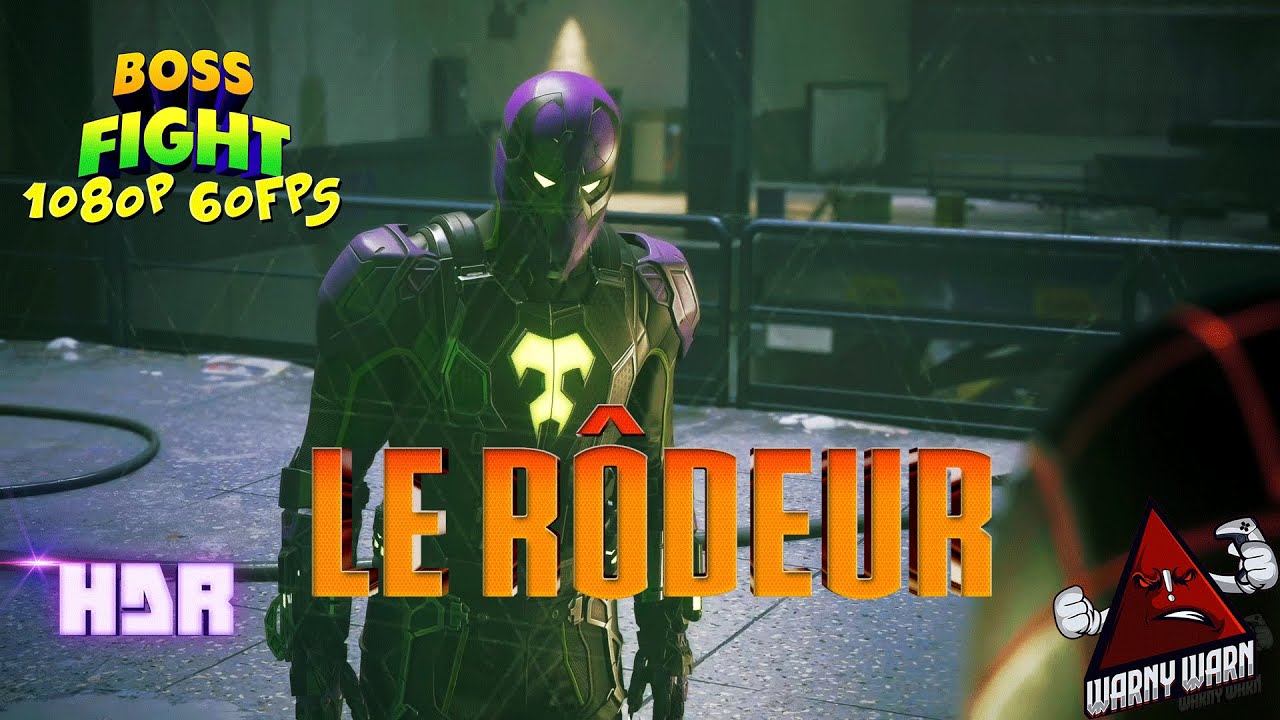 Marvel's Spider-Man: Miles Morales | Boss Fight en Français | Le Rôdeur ...