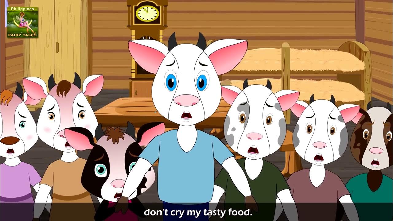 Ang lobo at ang pitong batang kambing Kwentong Pambata Pambatang Kwento Filipino Fairy Tales ...