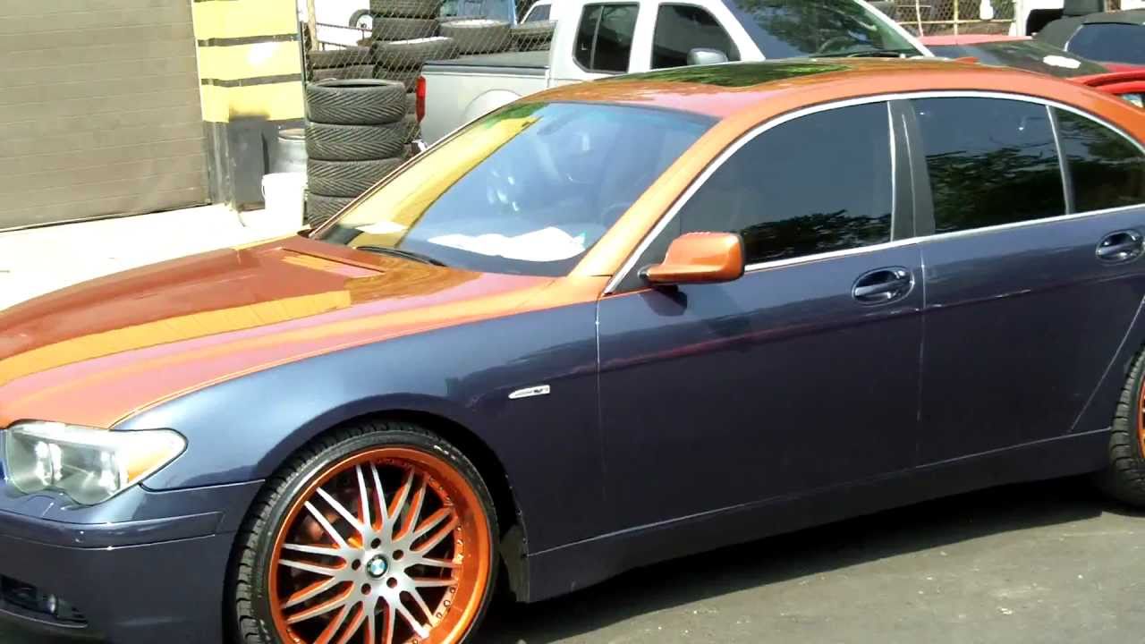 Bmw 745 Two Tone on 22's - YouTube