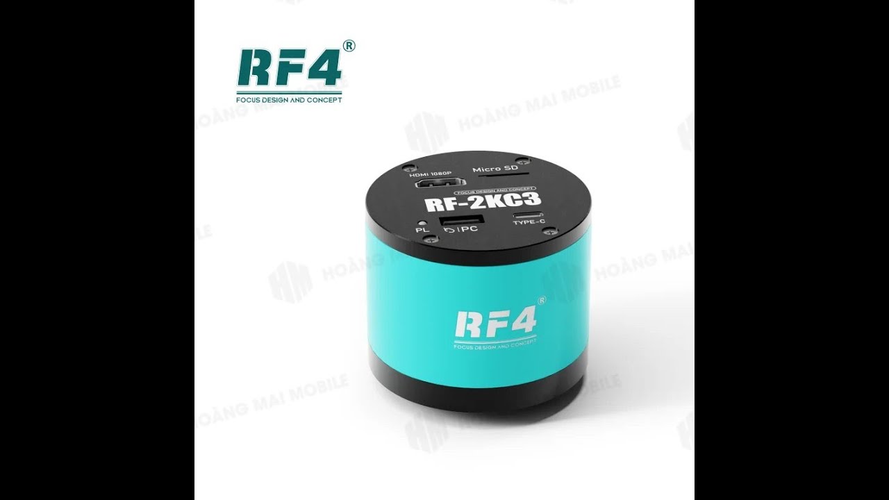 Kính hiển vi RF4_Camera 2K RF-2KC3 - YouTube