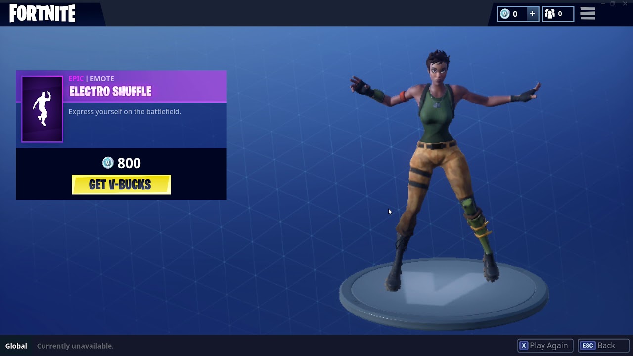 Fortnite Electro Shuffle Emote - YouTube