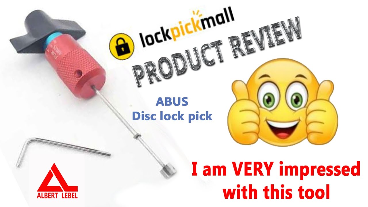 #473 Very impressive Abus disc pick (Better than expected) - YouTube