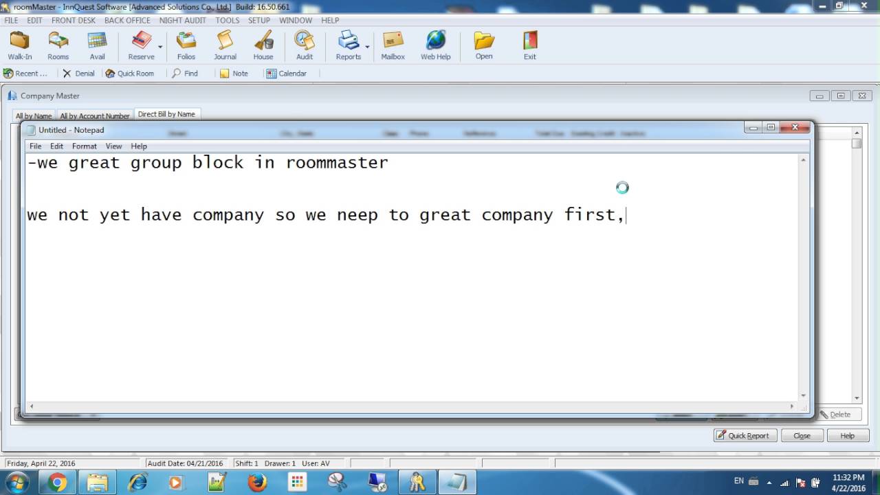 How to create groupblock in roommaster - YouTube