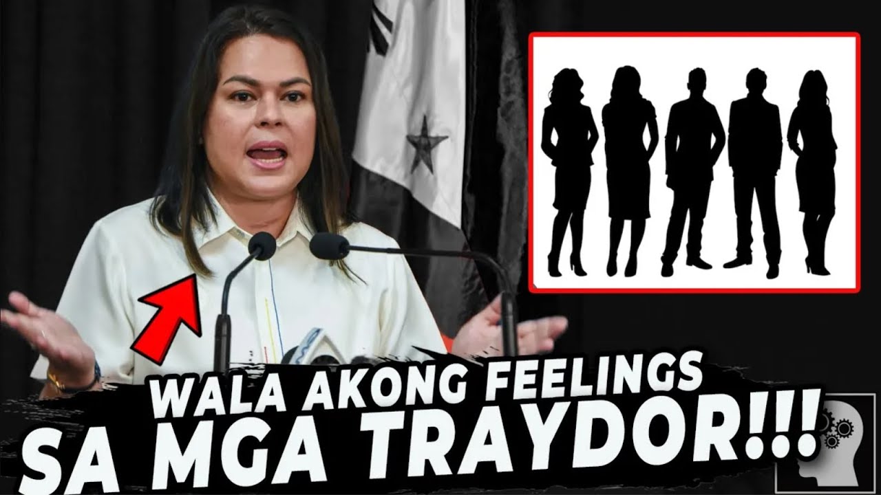 🔴 WALA akong FEELINGS sa mga TRAYDOR - VP SARA | Jevara PH - YouTube