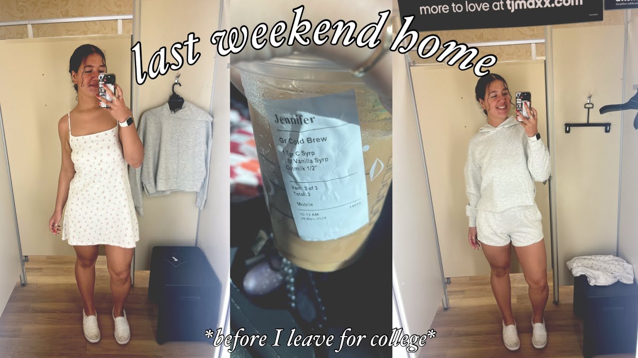 my last week home before college 🥹 - YouTube