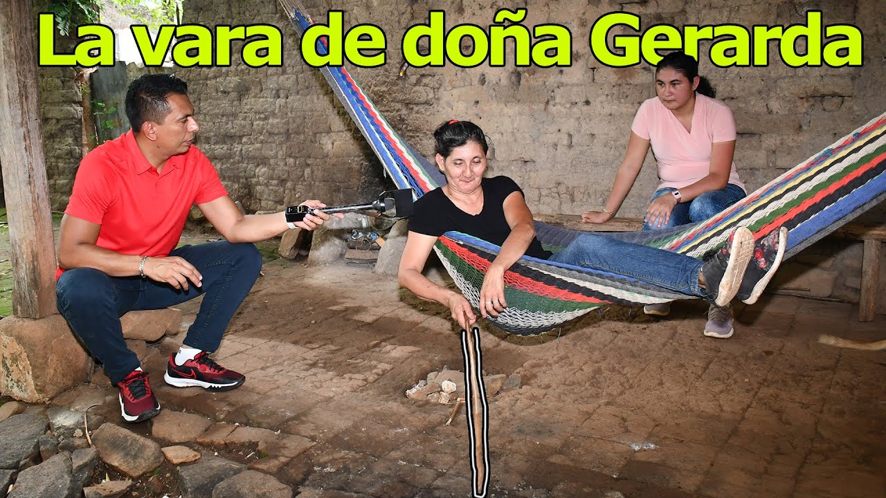 ¿Por qué Doña Gerarda, siempre camina con una vara? Esto respondió ...