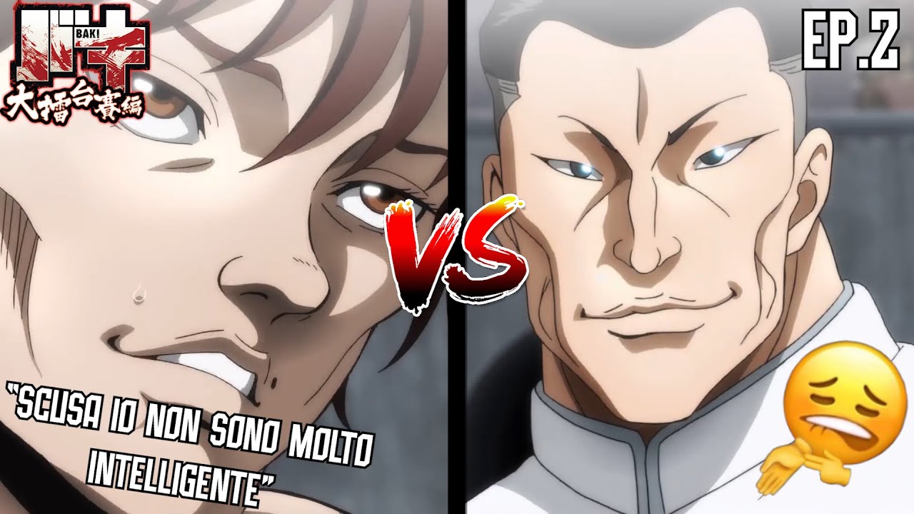 BAKI HANMA VS KAIOH (Dove?) LI - Baki 2020 ITA EP.2 RECENSIONE - YouTube