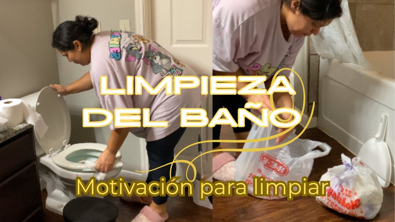 Limpieza del baño 🚽 ayudó a mi hija en su postparto - YouTube