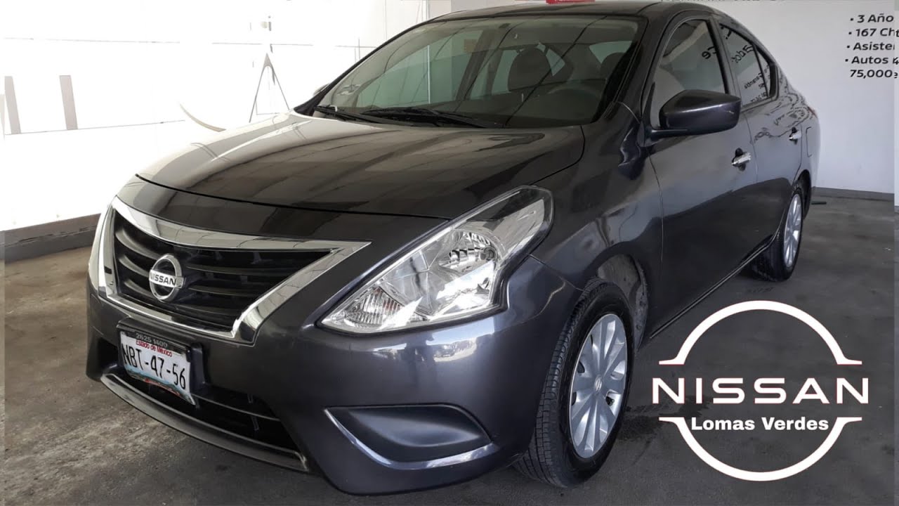 NISSAN VERSA SENSE TM 2017 - YouTube